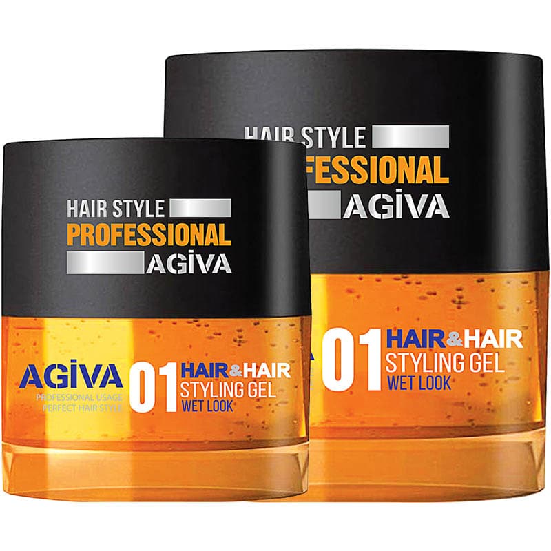 Agiva Wet Look Styling Gel 01 200ml – Michael James Hair.Co
