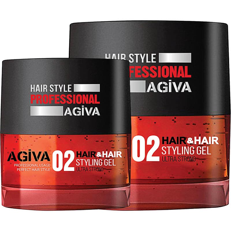 Agiva Ultra Strong Styling Gel 02 200ml – Michael James Hair.Co